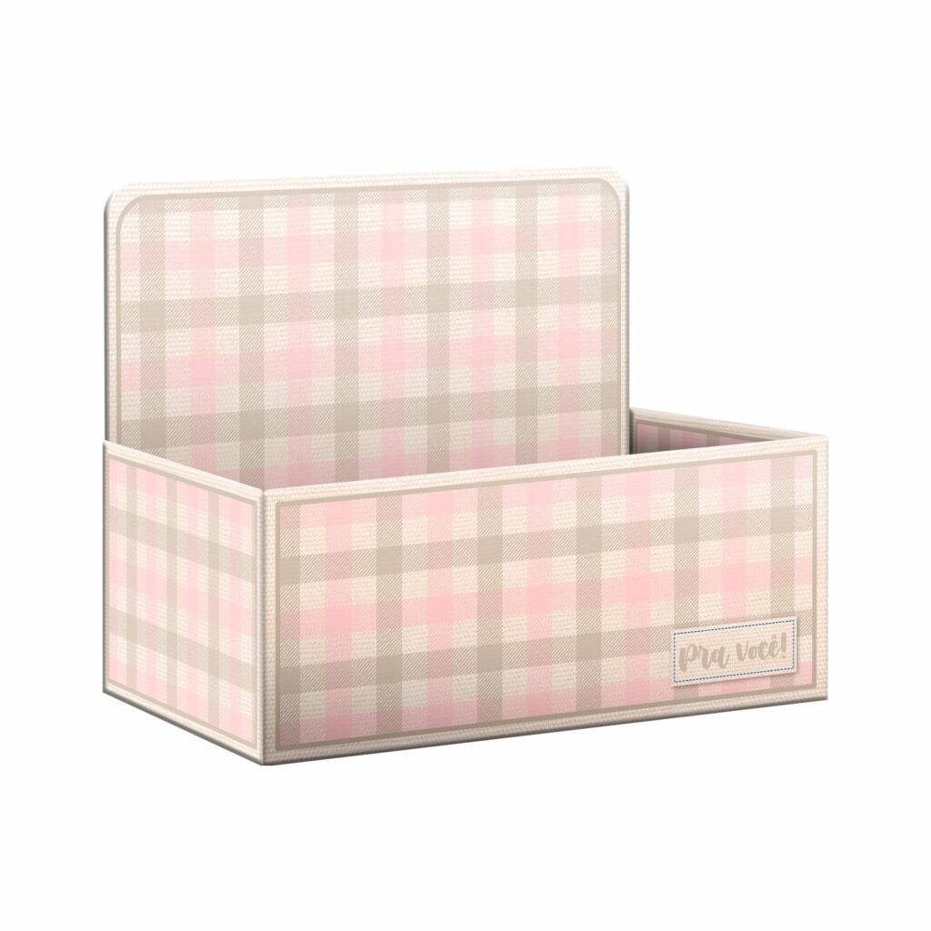 Caixa Display Cozy 27,5cmx11,5cmx18,5cm 1pç Rosa | Albano Embalagens